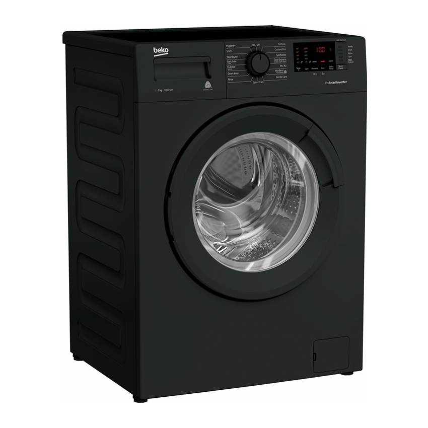 Beko 7.0KG Prosmart Inverter Front Load Fully Washer WTE7512XA0A (Black ...